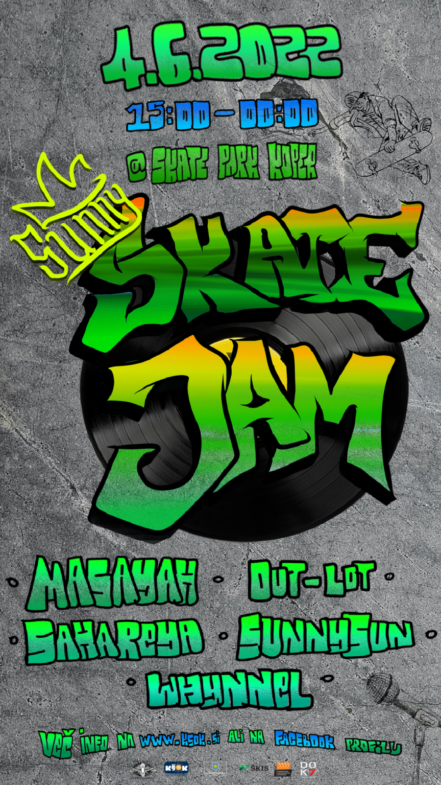 Skate Jam@ Skate park Koper – KŠOK